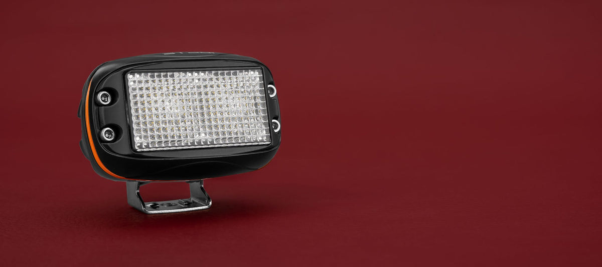 10W Mini V2 LED Amber Flood Light (1500K) – 4WD Obsession Noosa