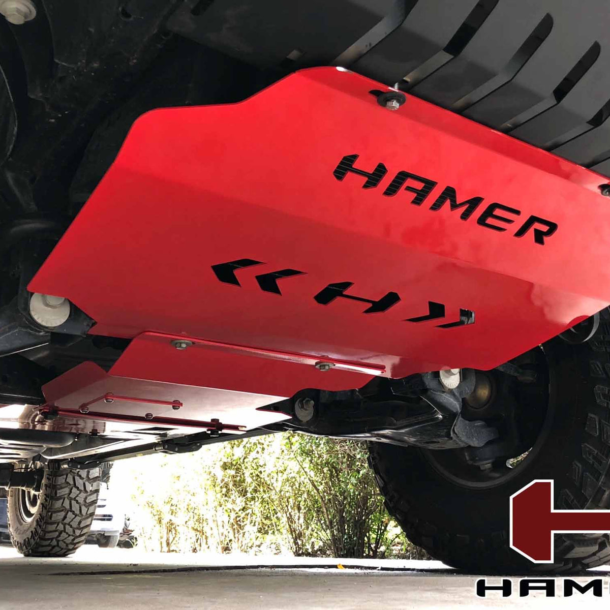 3 Piece under protection plate for Ford Ranger PX2, PX3 (2015 – 2022 ...