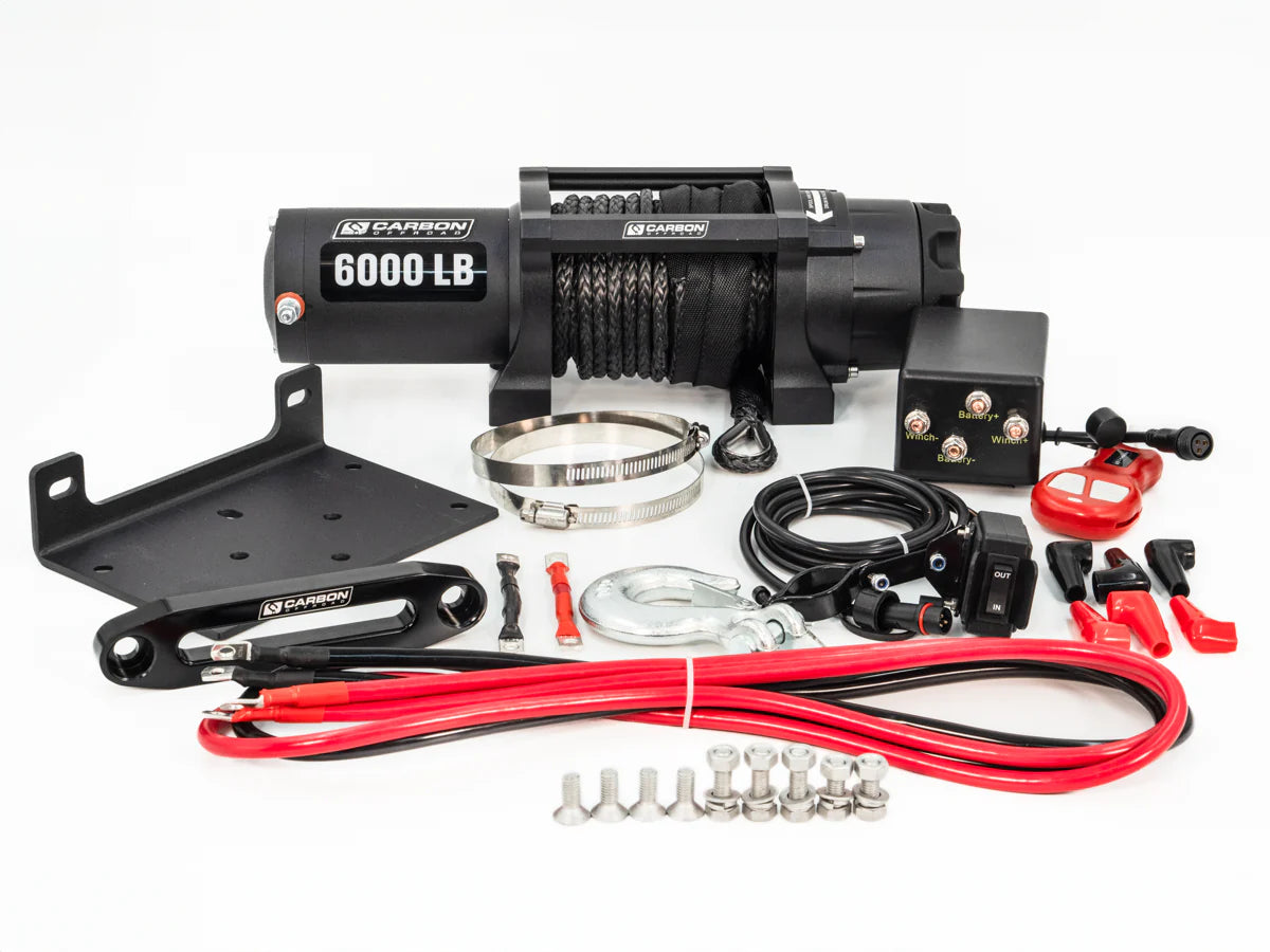 Carbon Offroad 6000lb ATV/Small 4x4 Winch – 4WD Obsession Noosa