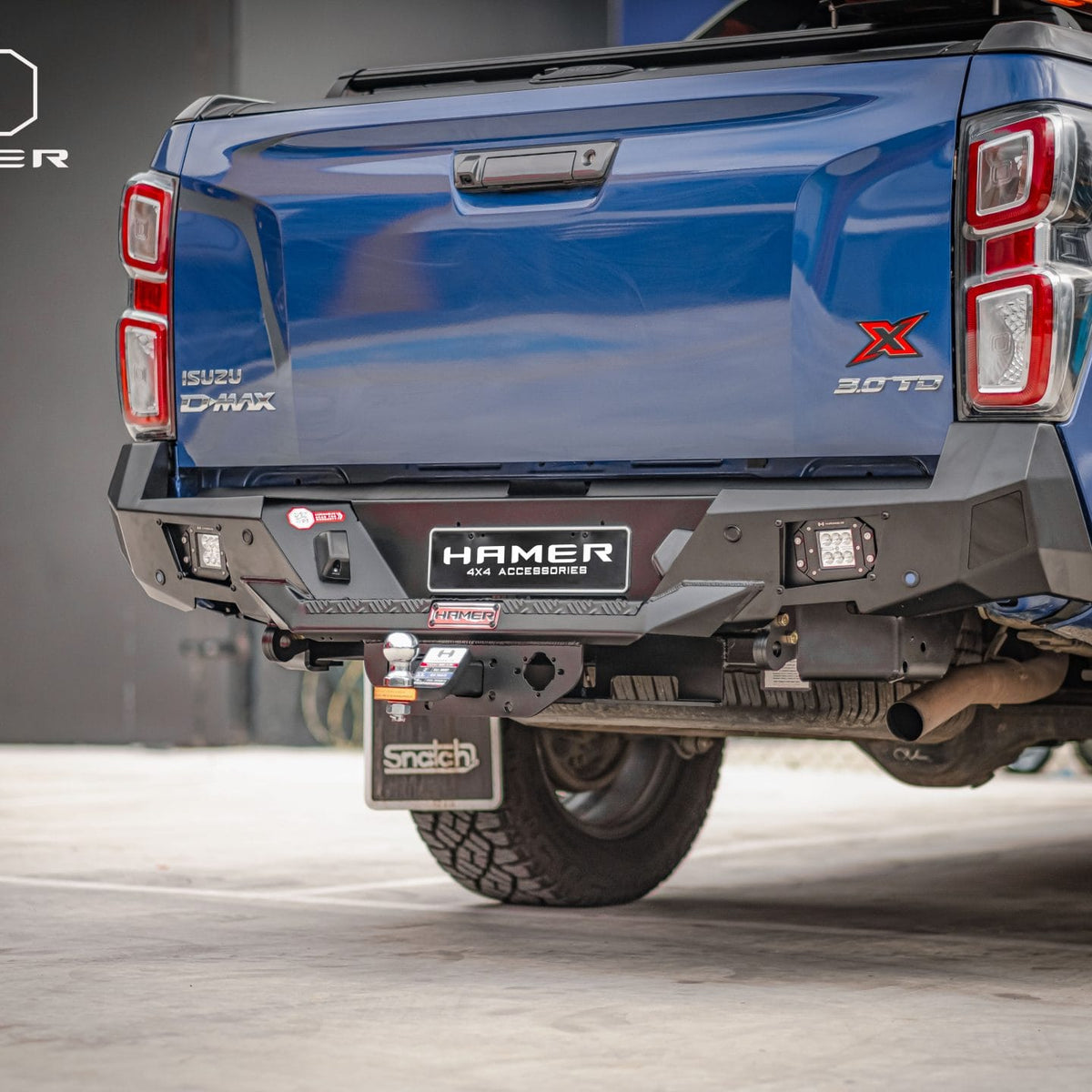 Nova rear bar for Isuzu D-Max (2021 – 2024) – 4WD Obsession Noosa