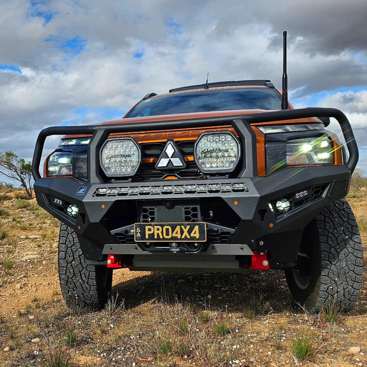 Toro Bull bar to suit Mitsubishi Triton MV 2024 + – 4WD Obsession Noosa