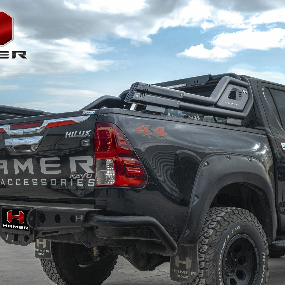 Night Fury Series Sports Bar for Toyota Hilux (2015 – 2018) – 4WD ...
